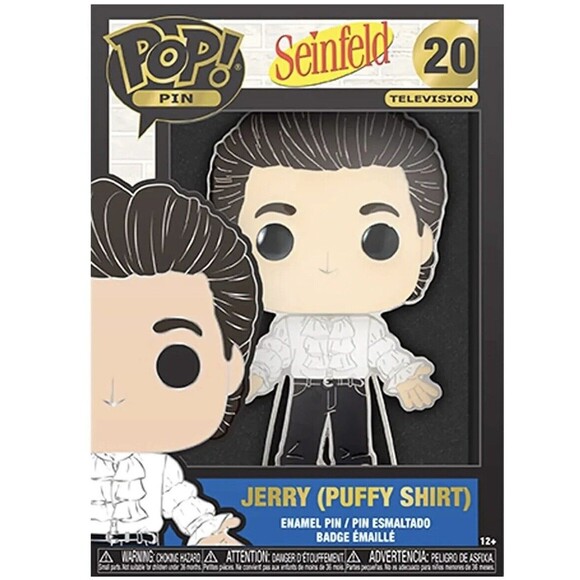 Funko | Toys | Funko Seinfeld Pop Pin Jerry Puffy Shirt Figure Tv ...
